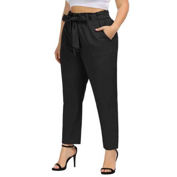 Hanna Nikole | Pants & Jumpsuits | Nwt Hanna Nikole High Waisted Black ...